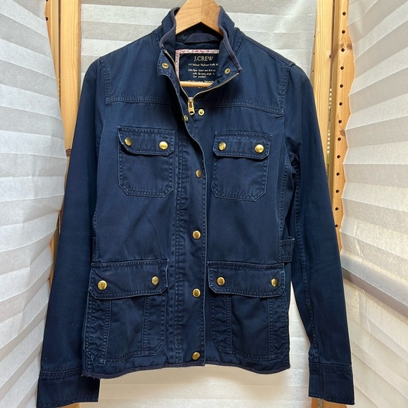 J. Crew | Jackets & Coats | J Crew Boyfriend Field Jacket | Poshmark
